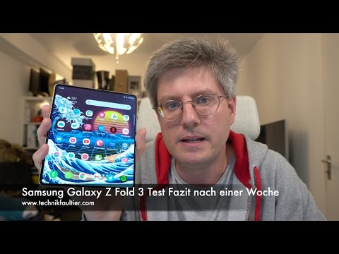 Samsung Galaxy Z Fold 3 Test Fazit nach einer Woche