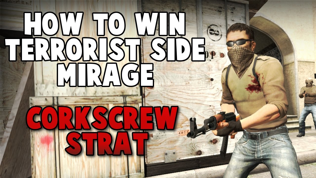 WIN EVERY TIME - Terrorist side mirage first round - YouTube