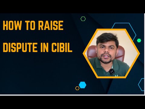 How to raise dispute in cibil - YouTube