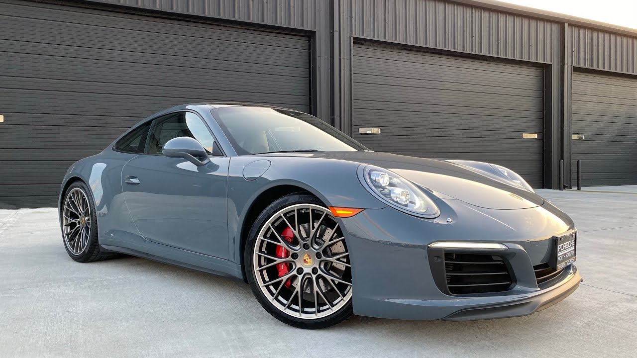 2017 Porsche 911 Carrera 4S in Graphite Blue Metallic - YouTube