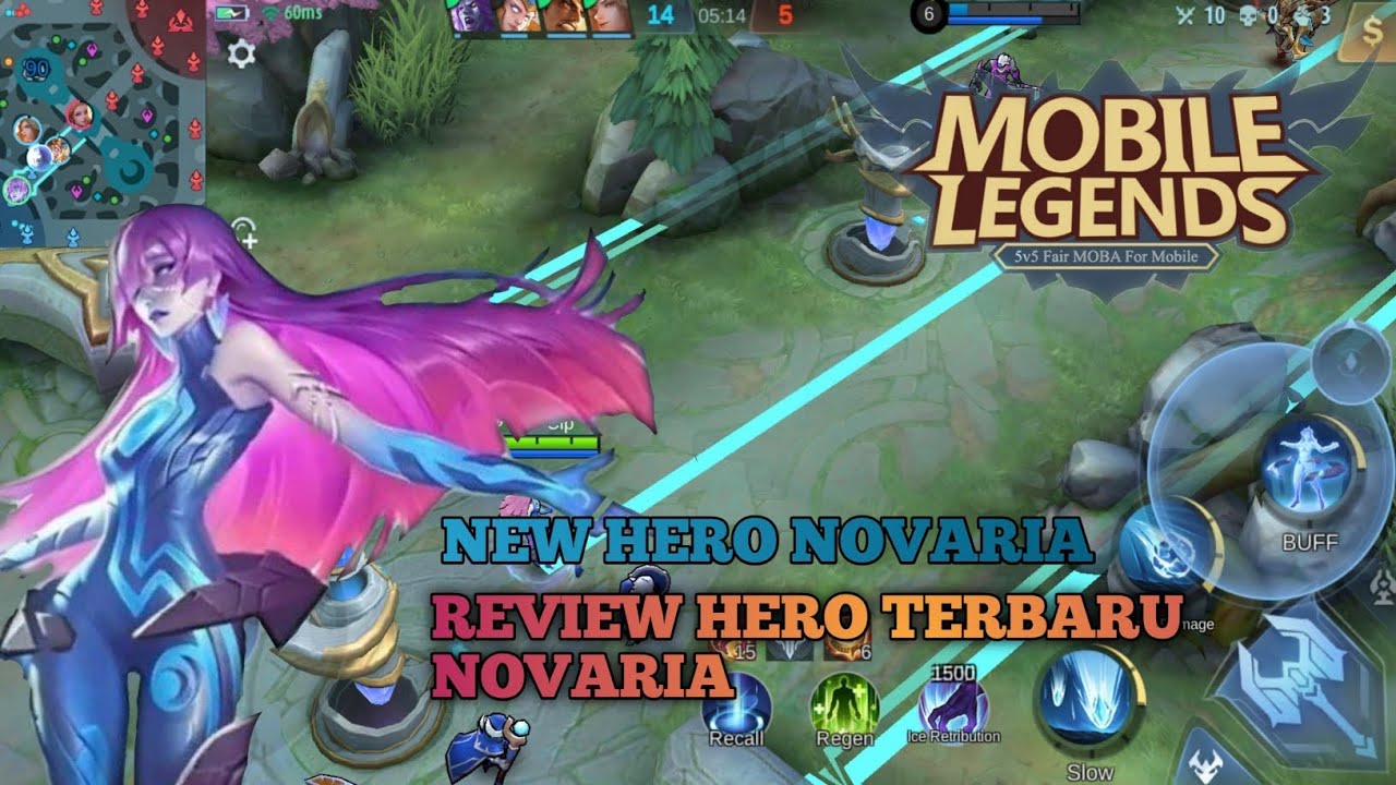 NEW HERO NOVARIA _ REVIEW HERO MAGE TERBARU NOVARIA MOBILE LEGENDS ...
