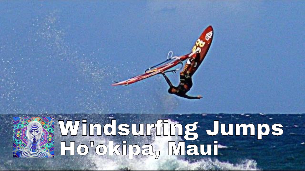 Windsurfing Jumps - Action at Ho'okipa - YouTube