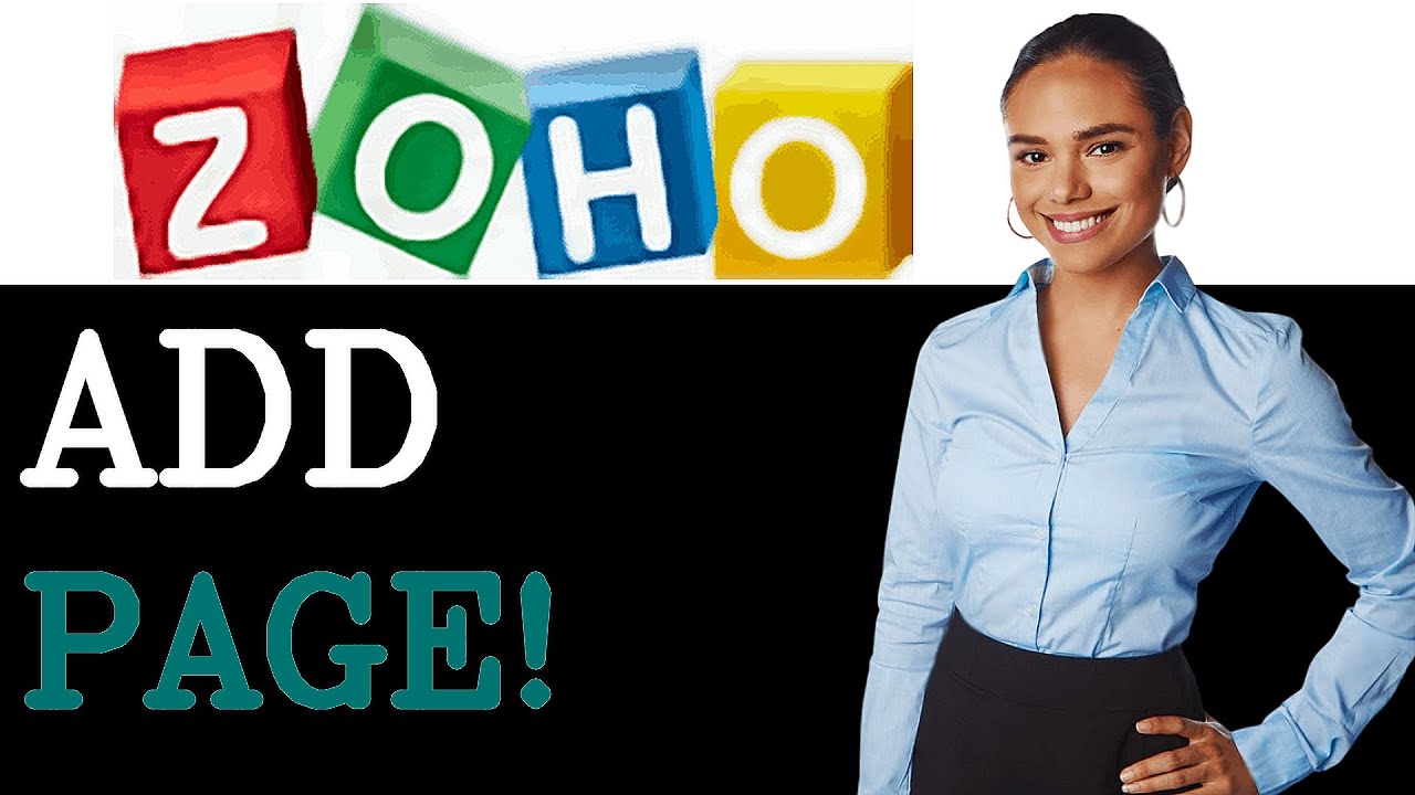 How To Add Page In Zoho Website Builder (2025) - YouTube