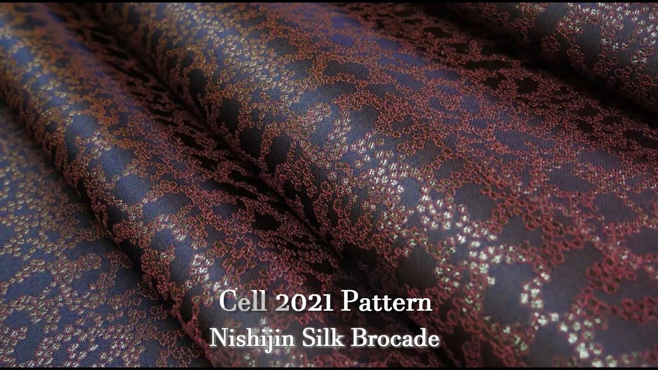 Nishijin Silk Brocade 西陣織金襴｜西陣岡本 Nishijin Okamoto Gold & Silk Fabric ...