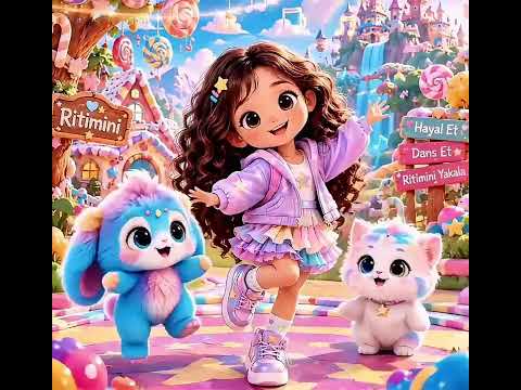 🍭 Şeker Ülkesi 🍬 | Renkli ve Eğlenceli Çocuk Şarkısı | Ritimini