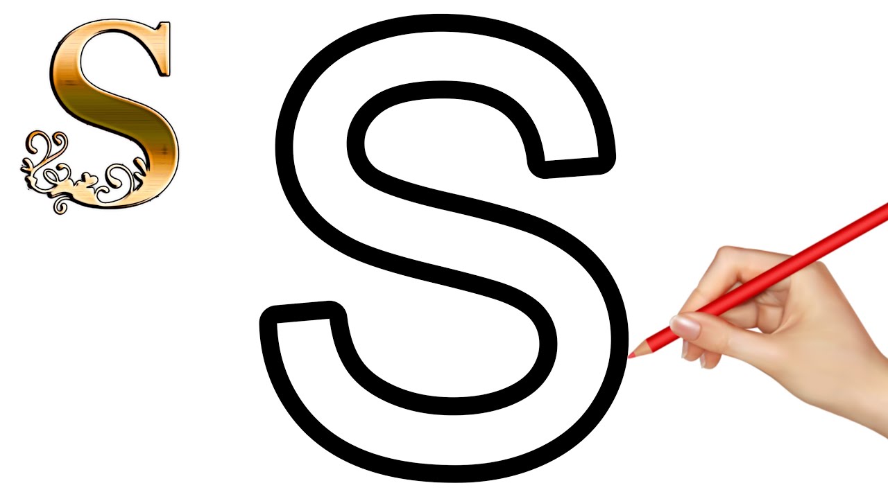 How To Write Later S - ABC Alphabet - YouTube