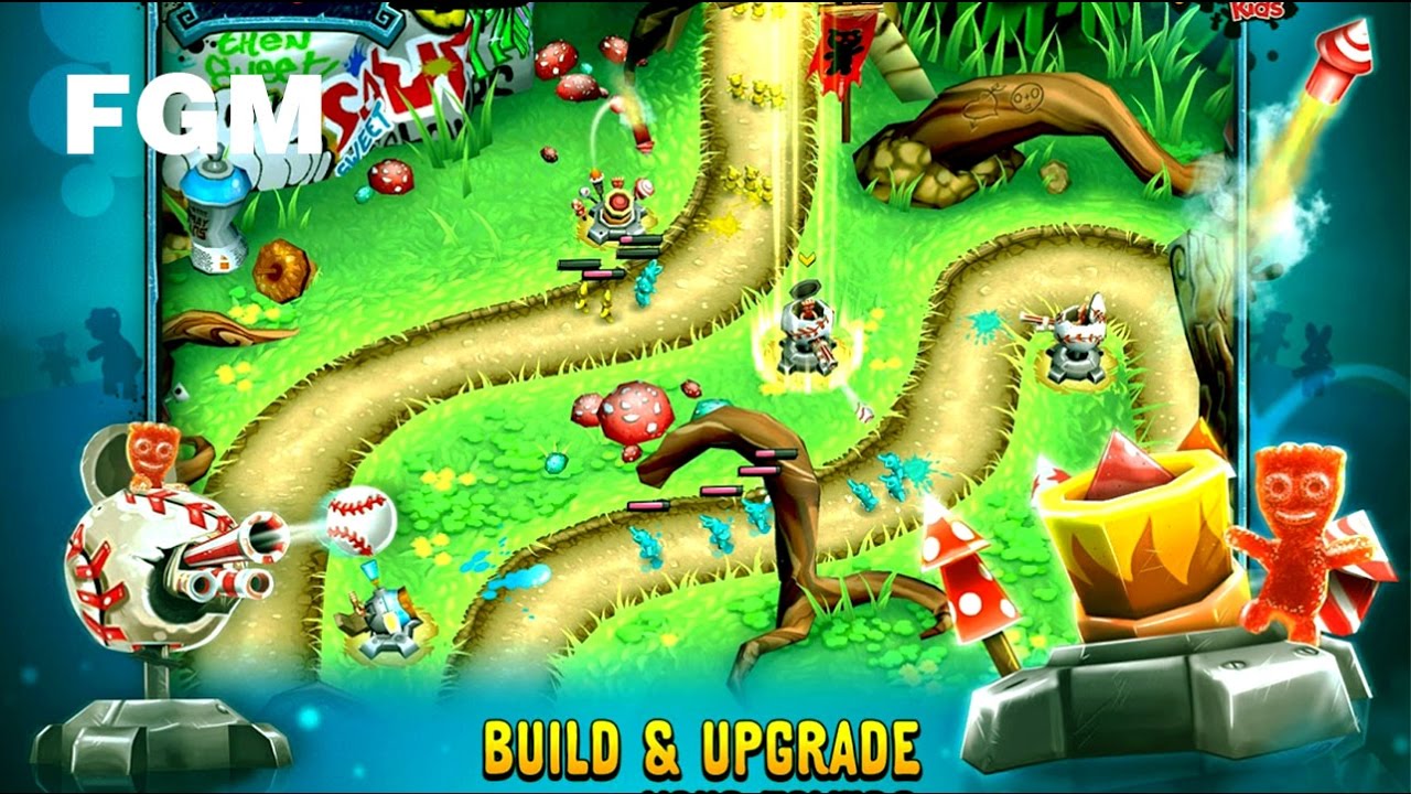 FGM - Sour Patch Kids: Candy Defense Lv11 To Lv12 Extreme - YouTube
