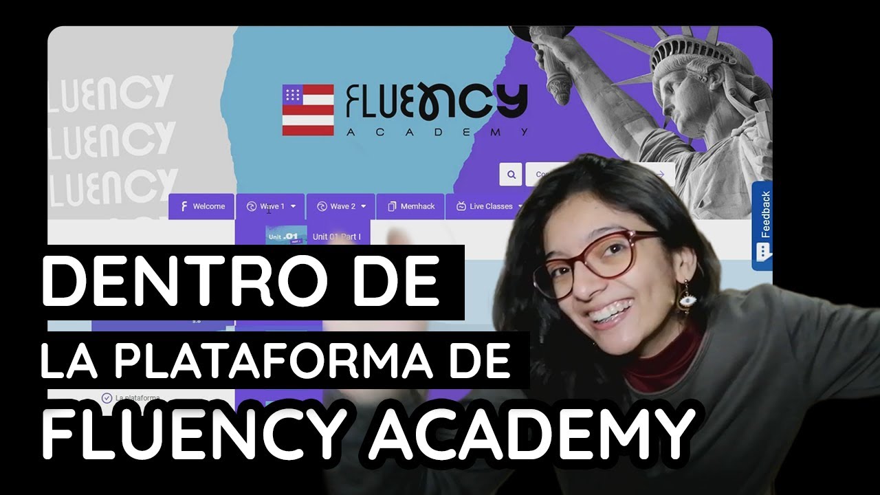 Dentro de la Plataforma de Fluency Academy👀 - YouTube