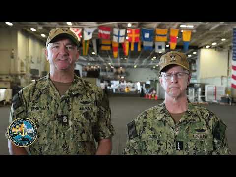 CNO, MCPON deliver message to USS Abraham Lincoln