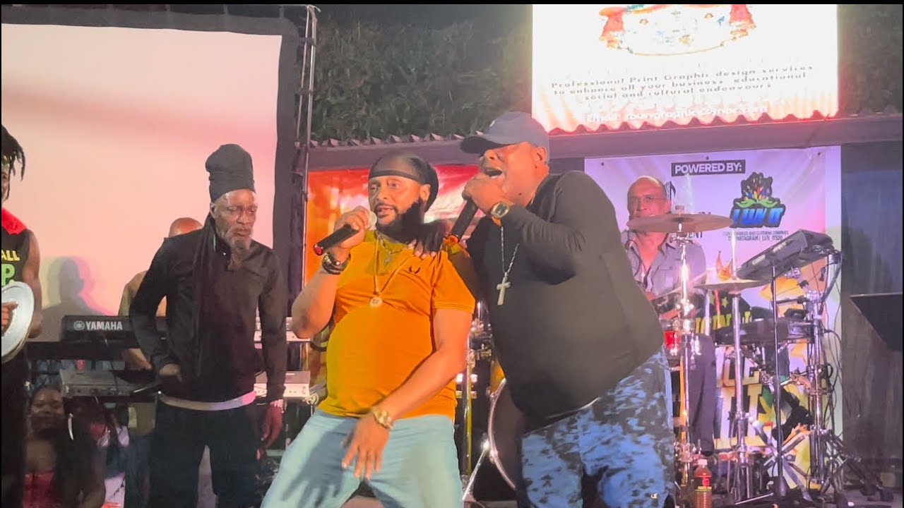 Entertaining Performances From Reggae Legends Junior Reid, Tristan ...