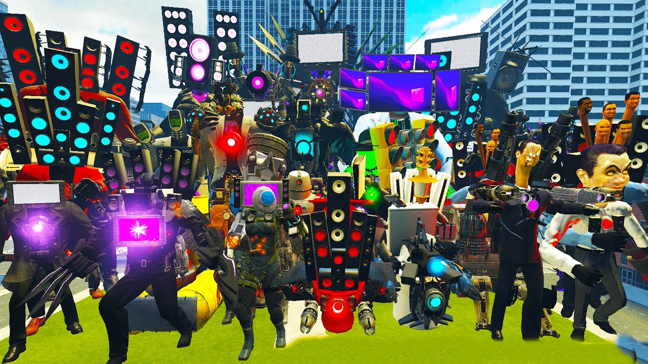 NEW UPGRADED CINEMA TITAN VS SKIBIDI TOILET BOSSES + MULTIVERSE AND ...