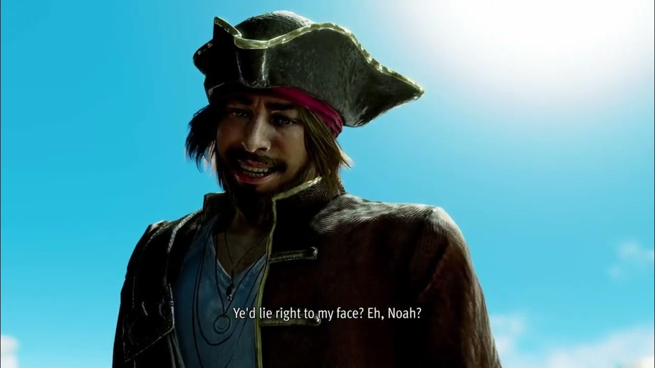 Jubitality Plays - [Like a Dragon: Pirate Yakuza in Hawaii] Part 1: Aye Matey! - YouTube