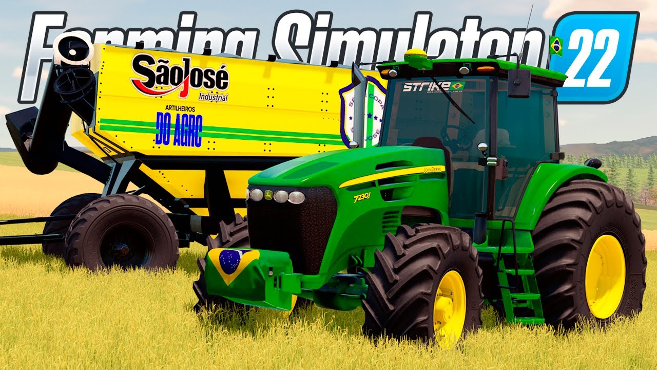 BAZUKA DOS PIMENTINHAS NA FAZENDA PONTE FUNDA - FARMING SIMULATOR 22 ...