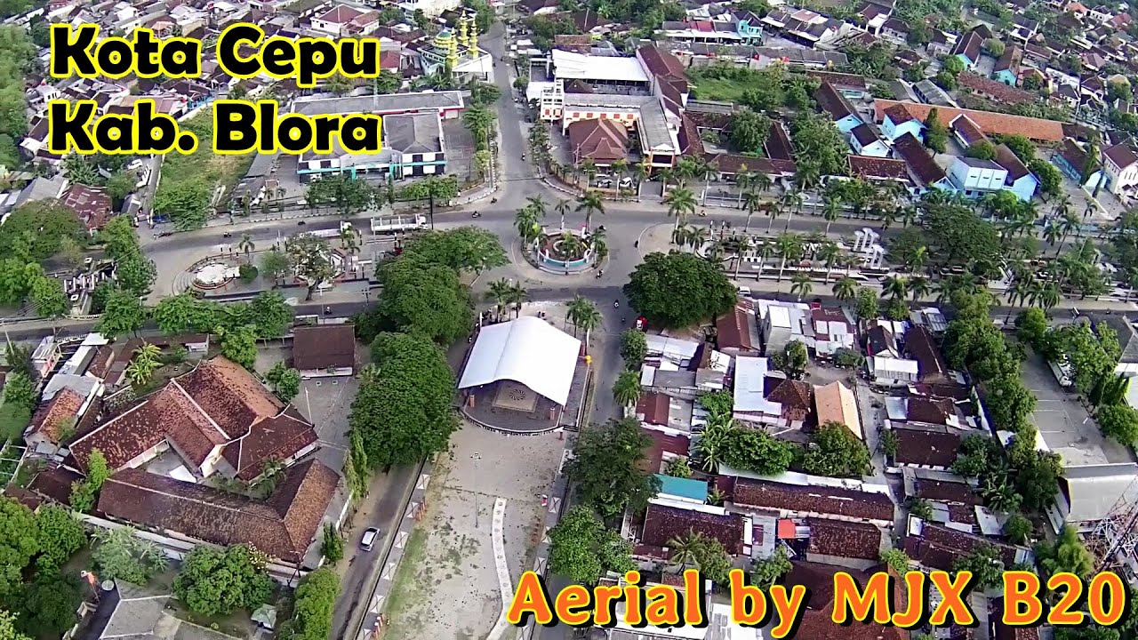 Kota Cepu - Aerial MJX B20 EIS - YouTube