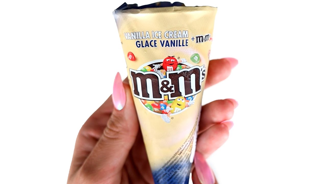 M&M'S ICE CREAM CONE - YouTube