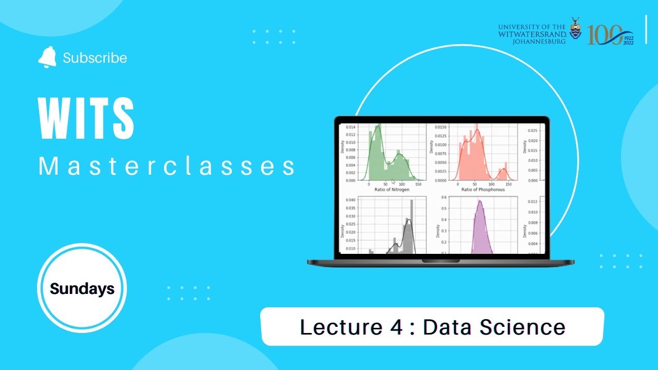 Wits Coding Master Classes: Data Science Made Easy Part 1 by Suraksha Motilal - YouTube