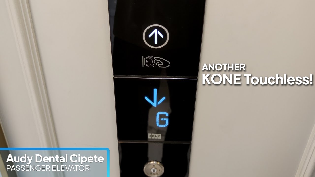 KONE Elevator with Touchless Buttons - Audy Dental Cipete, Jakarta ...