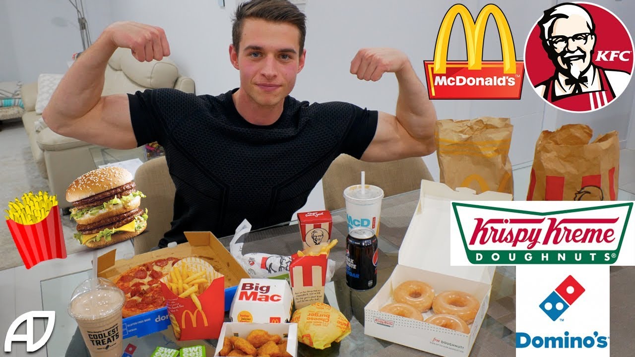 INSANE FAST FOOD CHALLENGE | EPIC CHEAT MEAL (5000+ CALORIES) - YouTube