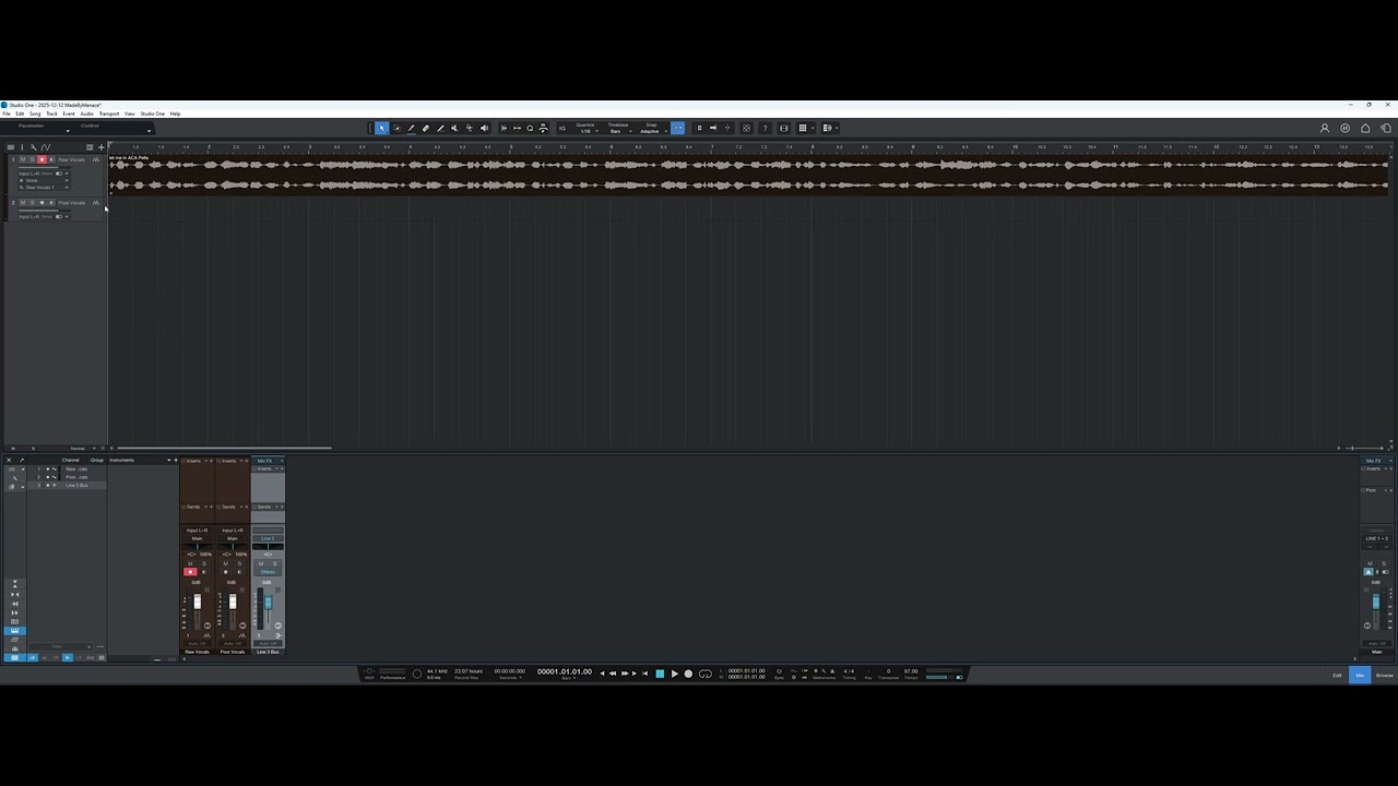 Studio One No pipeline- How to route a Line out without pipeline for ...