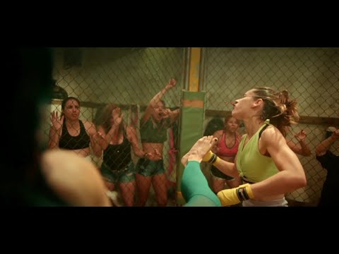 Olivia (1 on 3) Fight scene | CHICK FIGHT Movie Clip