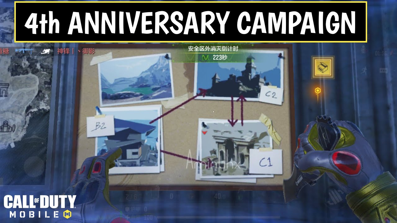 *NEW* Codm 4th Anniversary Campain Missions Complete Details - YouTube