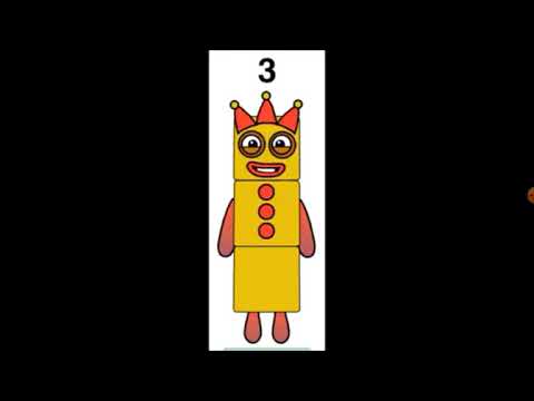 J W Numberblocks 1-100 - YouTube