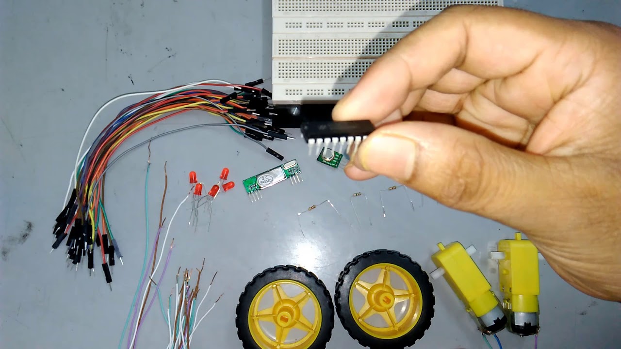 How to make Wireless RC Car/Boat/Drone /4 Channel helicopter ...