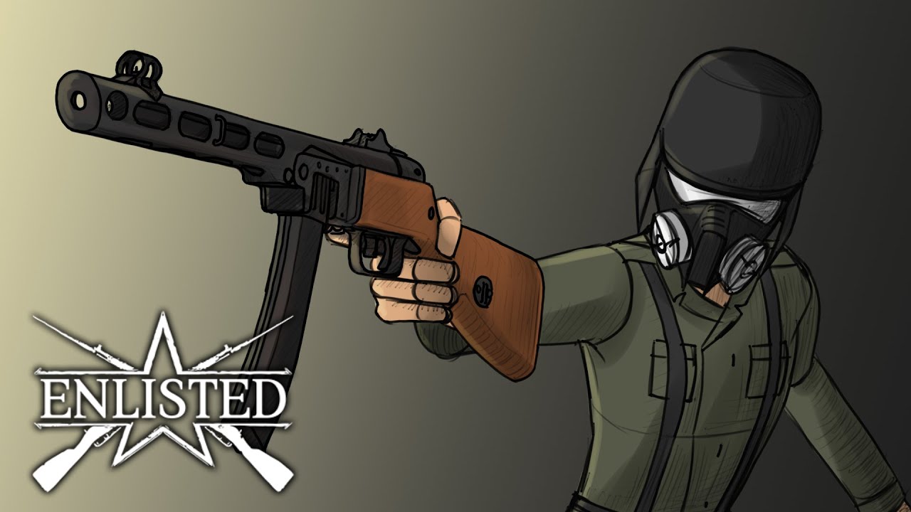 Lower tier bullet hose - Enlisted (PPSh 41 (box magazine) review ...