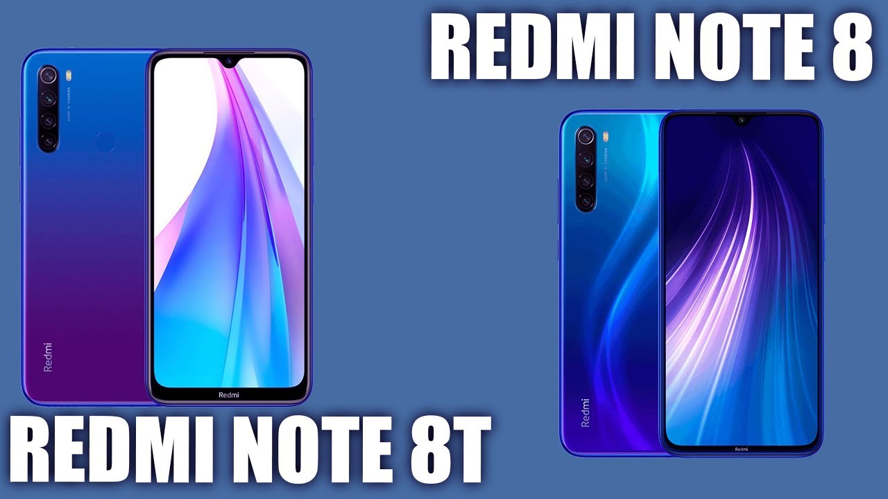 Redmi Note 8T vs Redmi Note 8. 🤼‍♂️ Сражение между китайцами! - YouTube