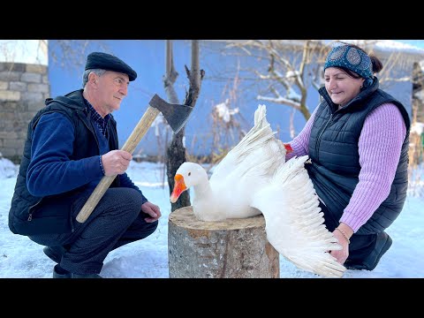 Ən Yumuşaq və Şirəli Qaz Resepti. Bu ət ağızda əriyir. İnanılmaz Ləzzət