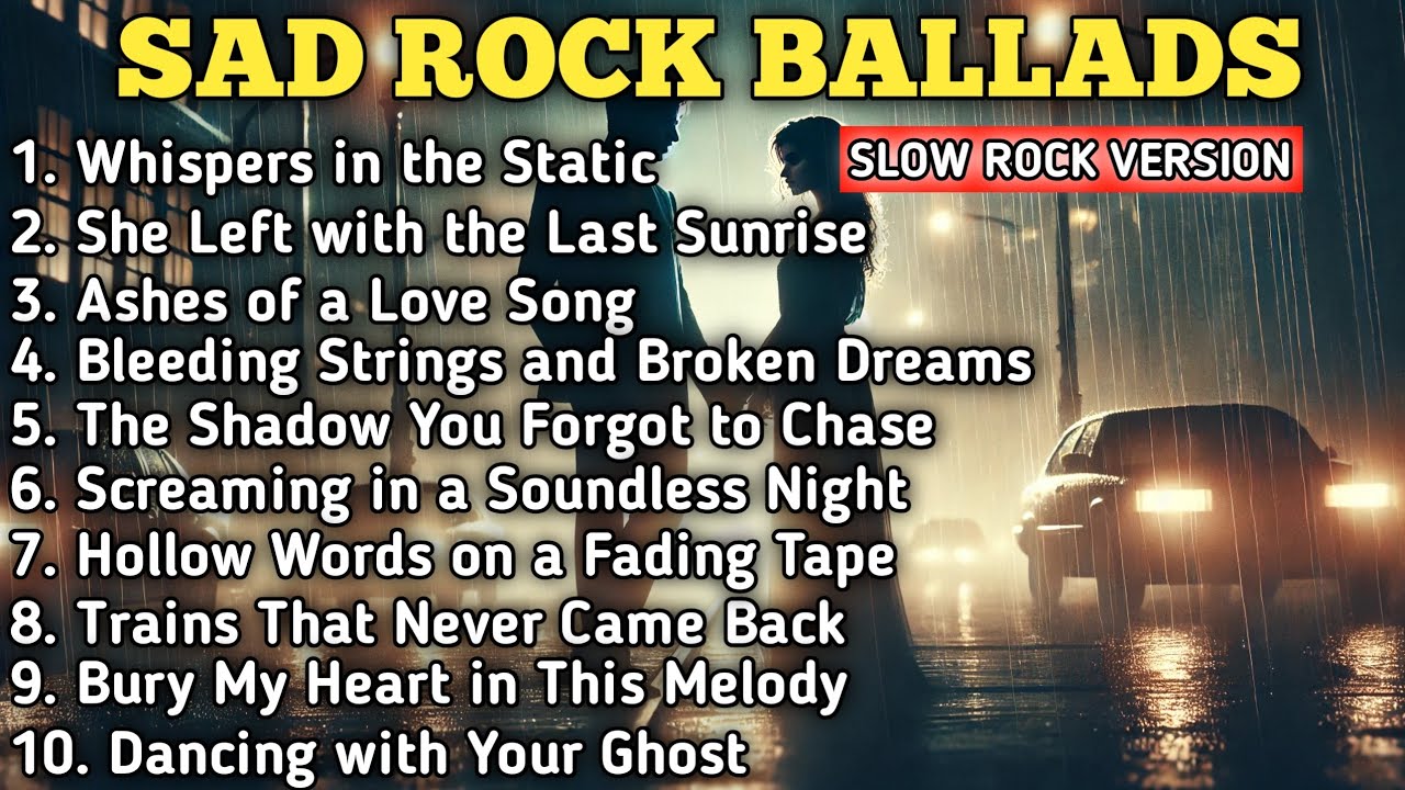 Classic & Modern Sad Rock Ballads – The Ultimate Playlist - YouTube