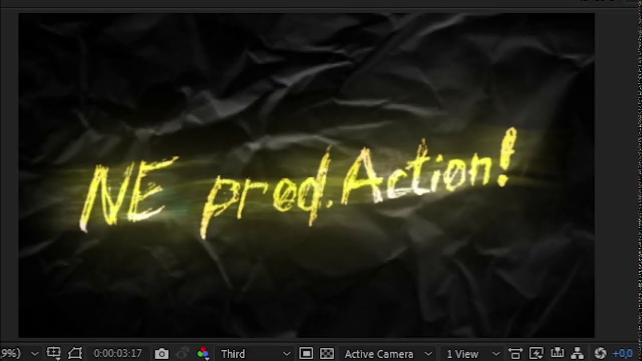 Анимация рисованного текста | Видеоурок от NE prod.Action! - YouTube