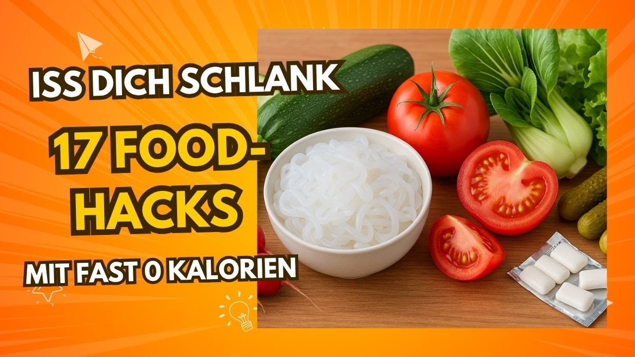 Iss dich schlank 7 Food Hacks mit fast 0 Kalorien - YouTube