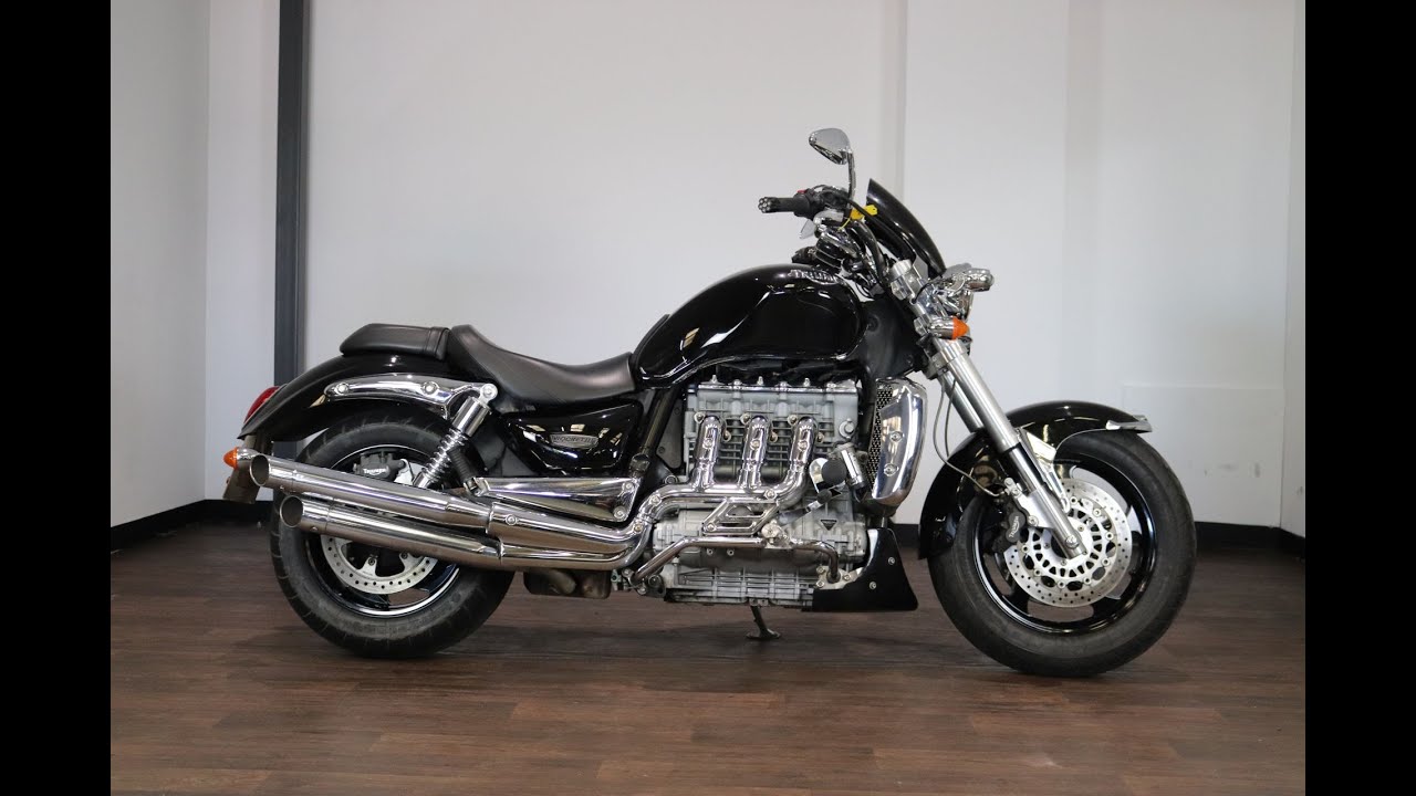 TRIUMPH ROCKET 3 2004 VIDEO TOUR AND WALKAROUND - YouTube