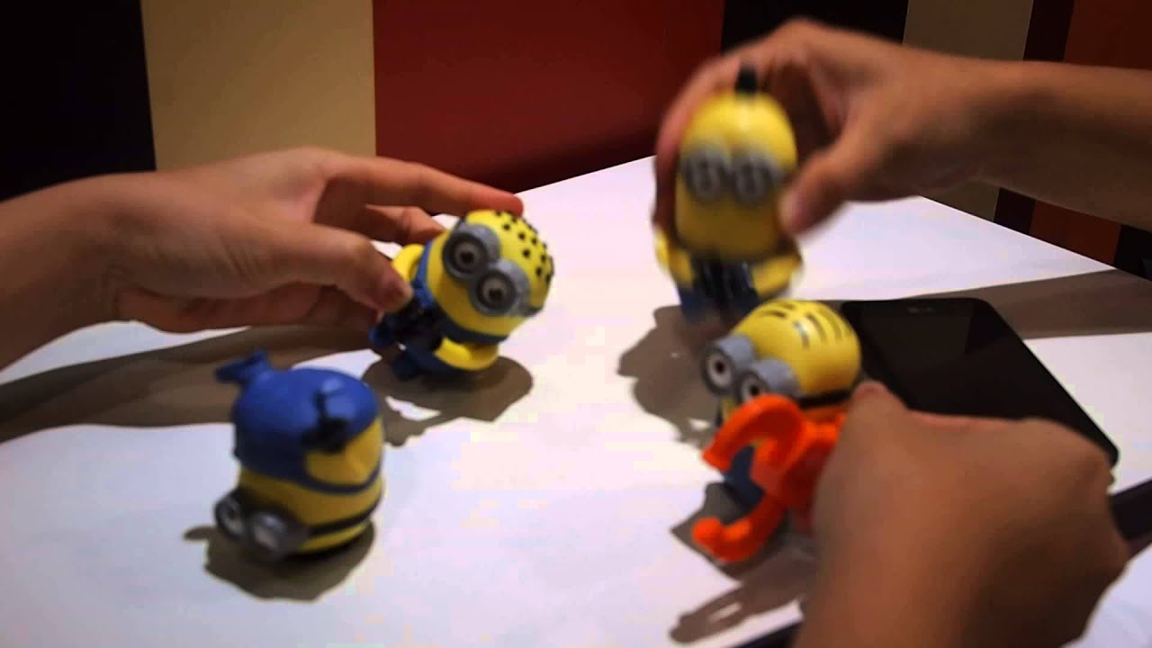 Minion Toys, McDonalds Happy Meals, Despicable Me 2 - YouTube