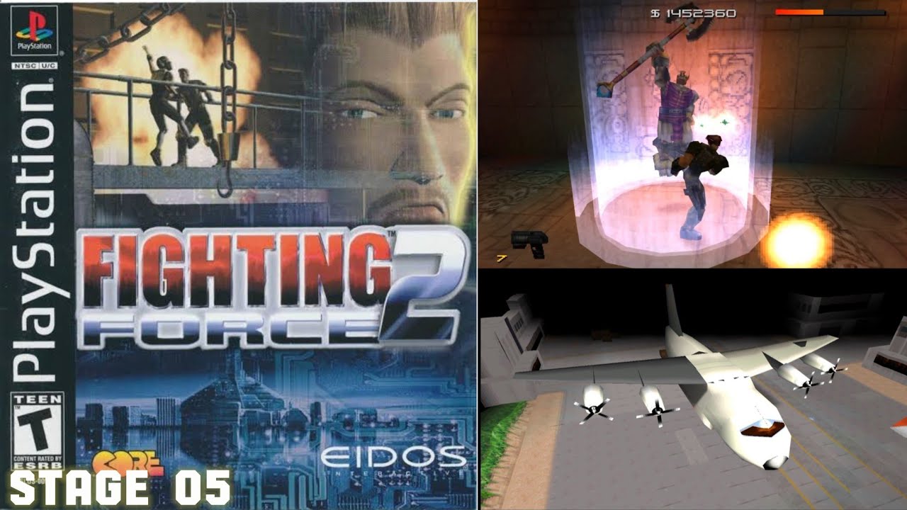 Fighting force 2 ps1 Stage 05 - YouTube