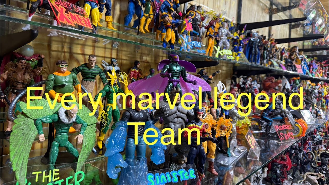 Every Marvel Legend team - YouTube