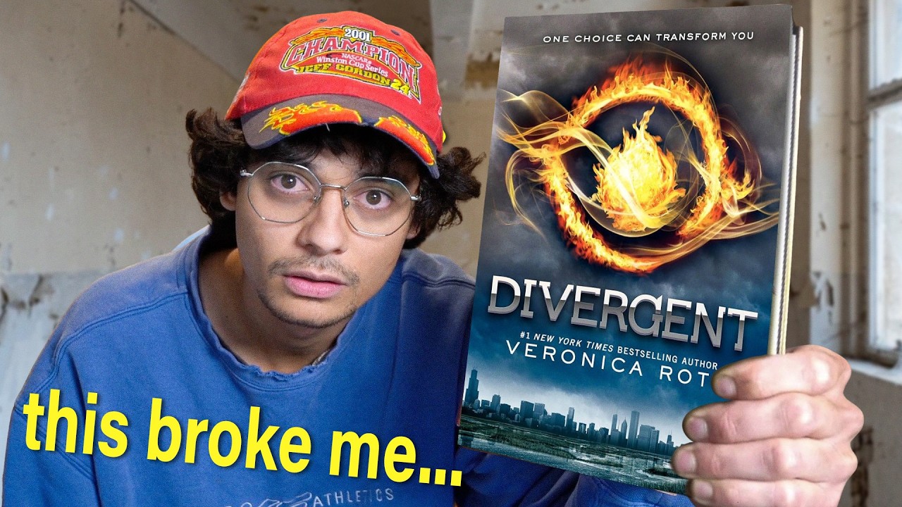 26-year-old man reads DIVERGENT for the first time... - YouTube