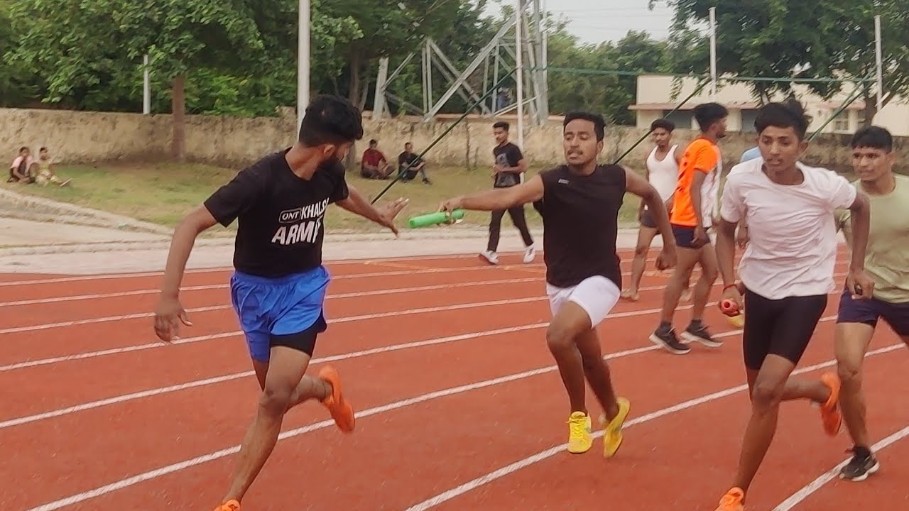 400X4 Relay Race in Kota Aro SYENTHETIC GROUND 💥 #nrda - YouTube