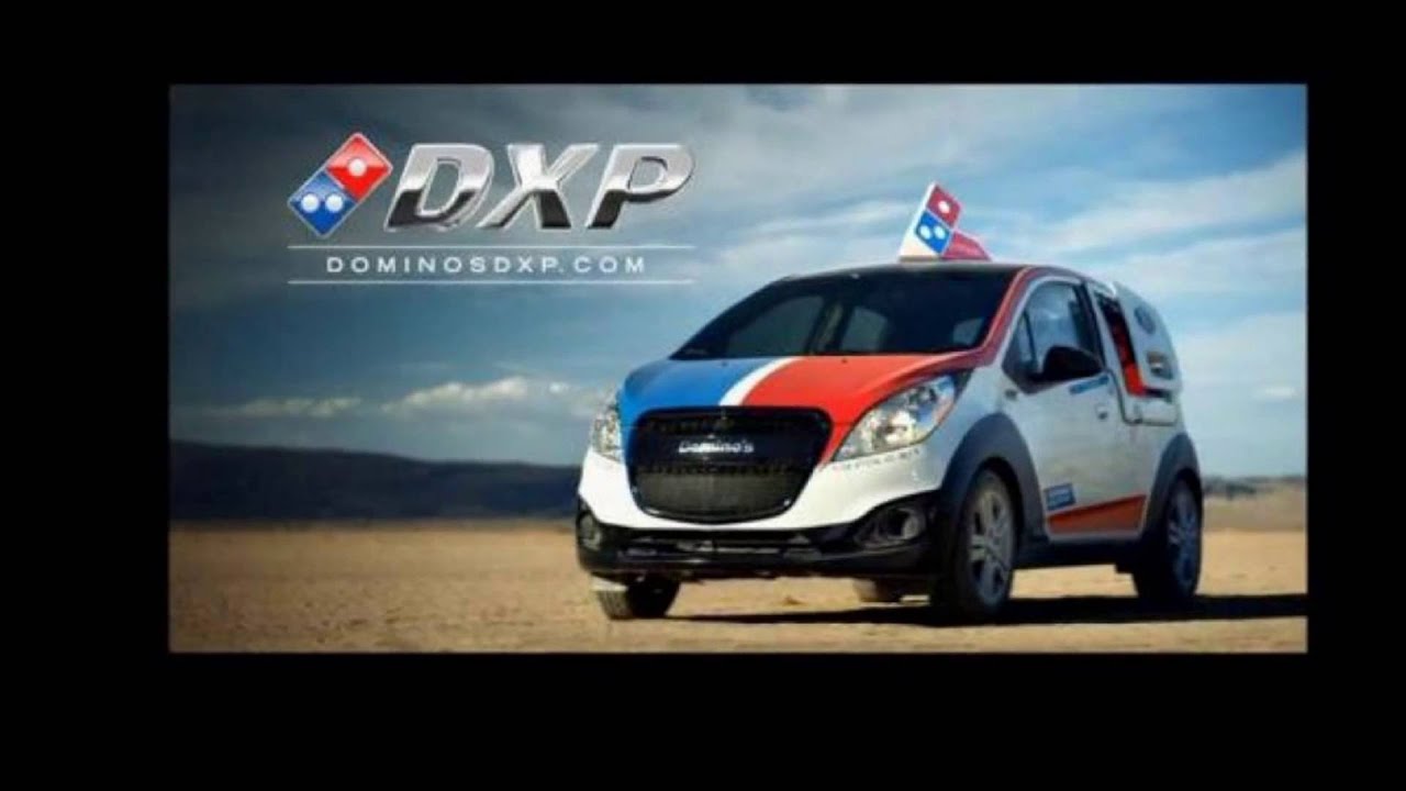 Dominos Pizza DXP Oven Fresh 2016 Delivery Car - YouTube