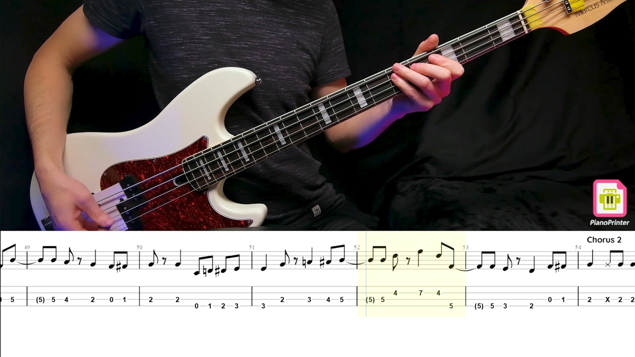 Kiss - Strutter Bass Cover | Tabs & Sheet Music - YouTube