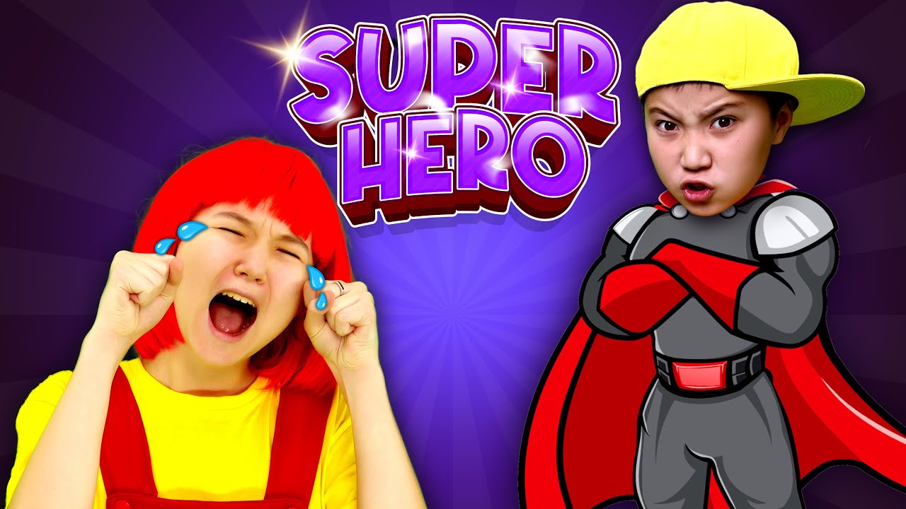 Help me Superman - Nursery Rhymes & Kids Songs | Hahatoons Songs - YouTube