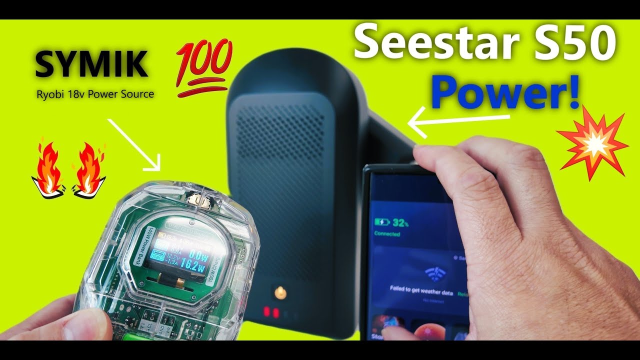 Powering the ZWO Seestar S50 to last all night! - YouTube