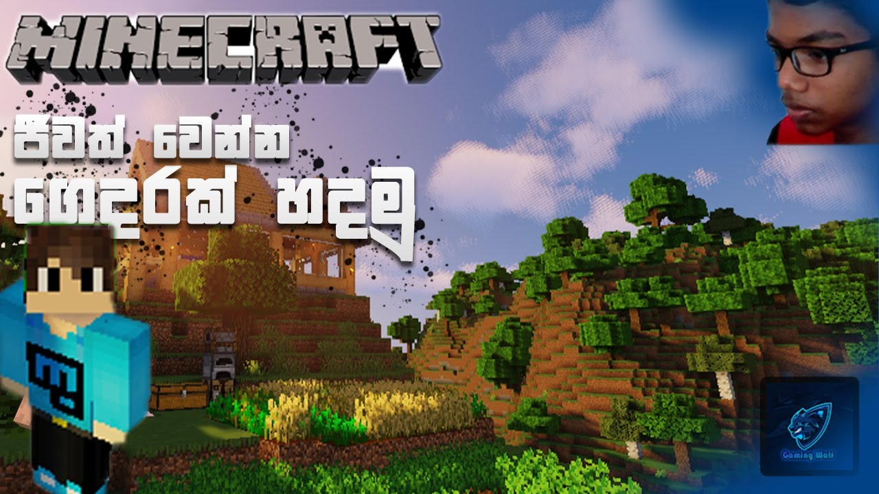 ගෙදරක් හදමු | minecraft ep:02 | sinhala gameplay - YouTube