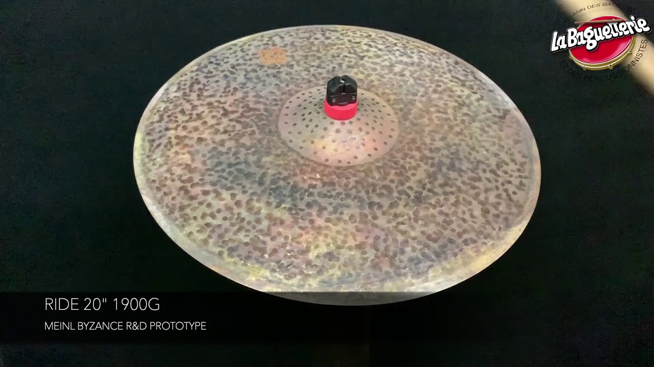 RIDE 20" 1900G - MEINL BYZANCE R&D PROTOTYPE - YouTube