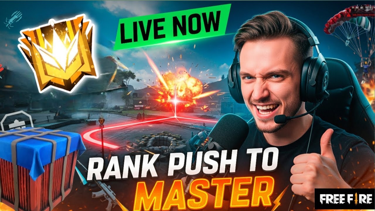 Free Fire Live Rank Push With Subscribers - YouTube