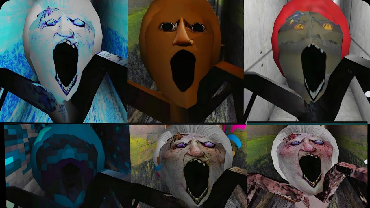 Granny V1.8 All Mods | Angelina Spider Jumpscares Scenes | Granny 1.8 ...