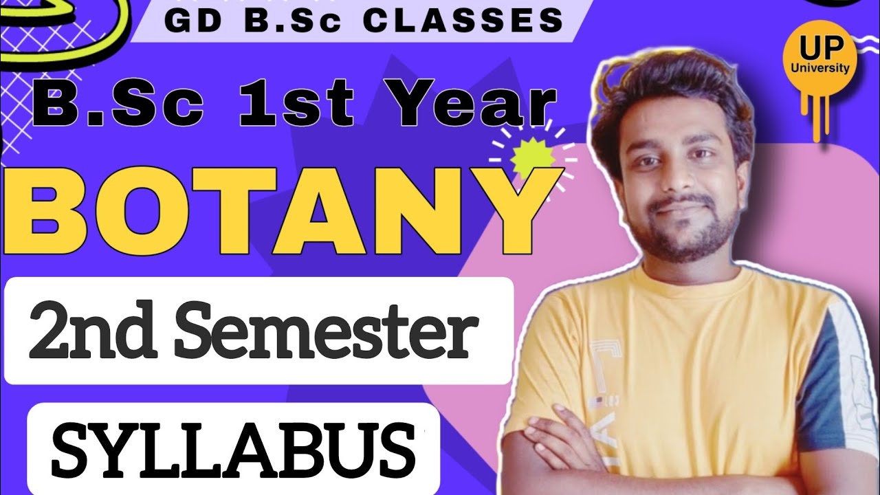 2nd Semester Botany Syllabus B Sc 1st Year YouTube 2nd-semester-botany-syllabus-b-sc-1st-year-youtube