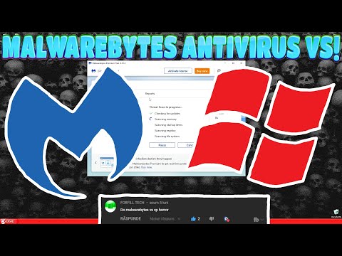 Malwarebytes Antivirus VS Windows XP Horror Edition Virus! - YouTube