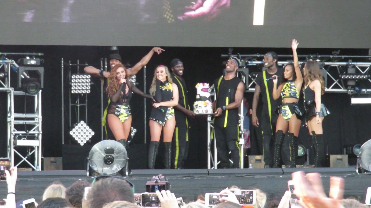 Little Mix - Perrie's Birthday - Summer Shout Out Tour - Aegas Bowl ...